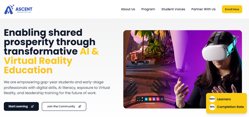 Ascent Innovation Lab | AI Education for Emerging Economies